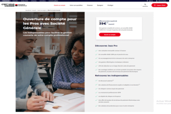 Société Générale pro : Focus sur leur compte pour professionnel